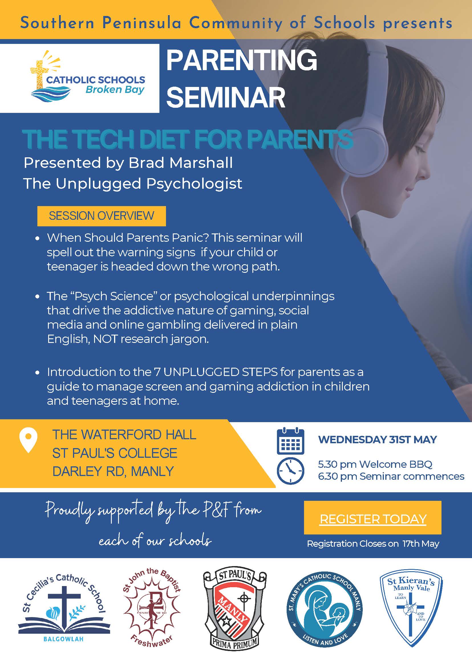 Parenting Seminar- The Tech Diet for Parents - St John the Baptist ...